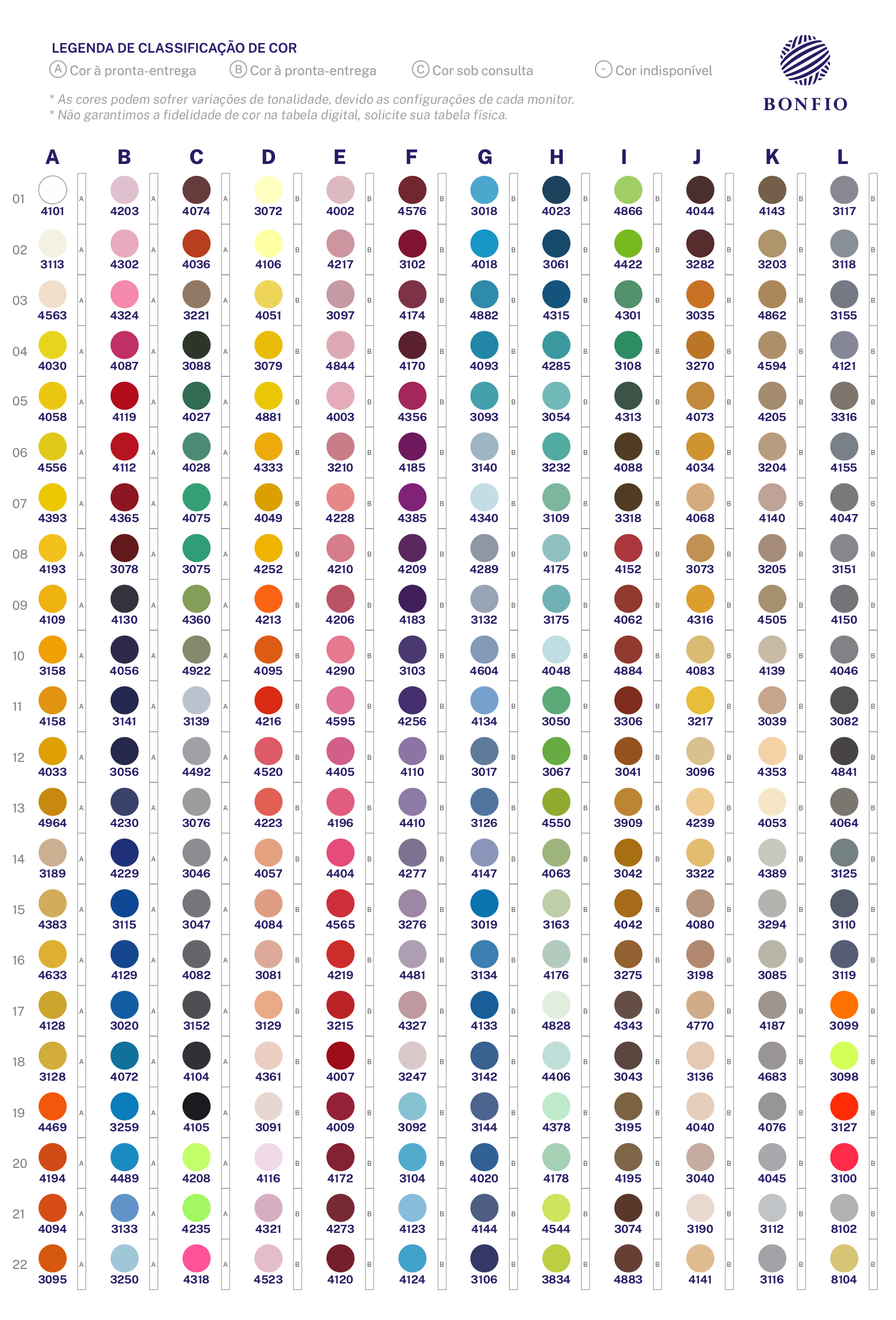 Linha Trilobal para Bordar | BONFIO NEON